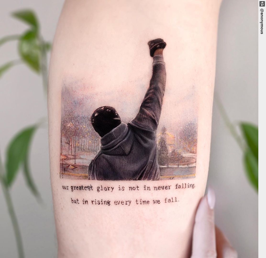 Why Do We Fall Tattoo