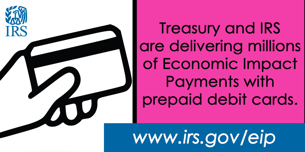 IRS is sending millions of Economic Impact Payments as prepaid debit ...