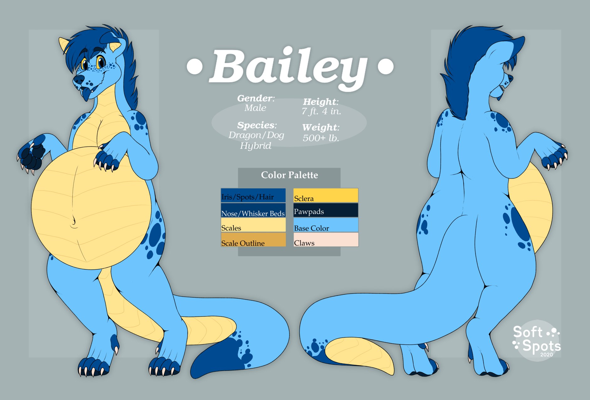 ♥︎MOVING ACCOUNTS♥︎ on Twitter: "Proper reference sheet for my big round dragon-dog hybrid ...