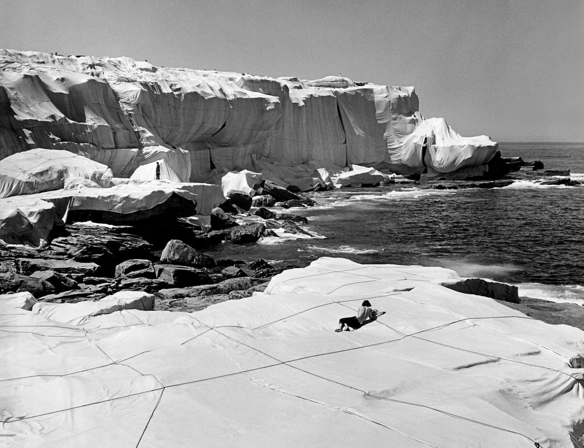 Christo And Jeanne Claude Wrapped Coast
