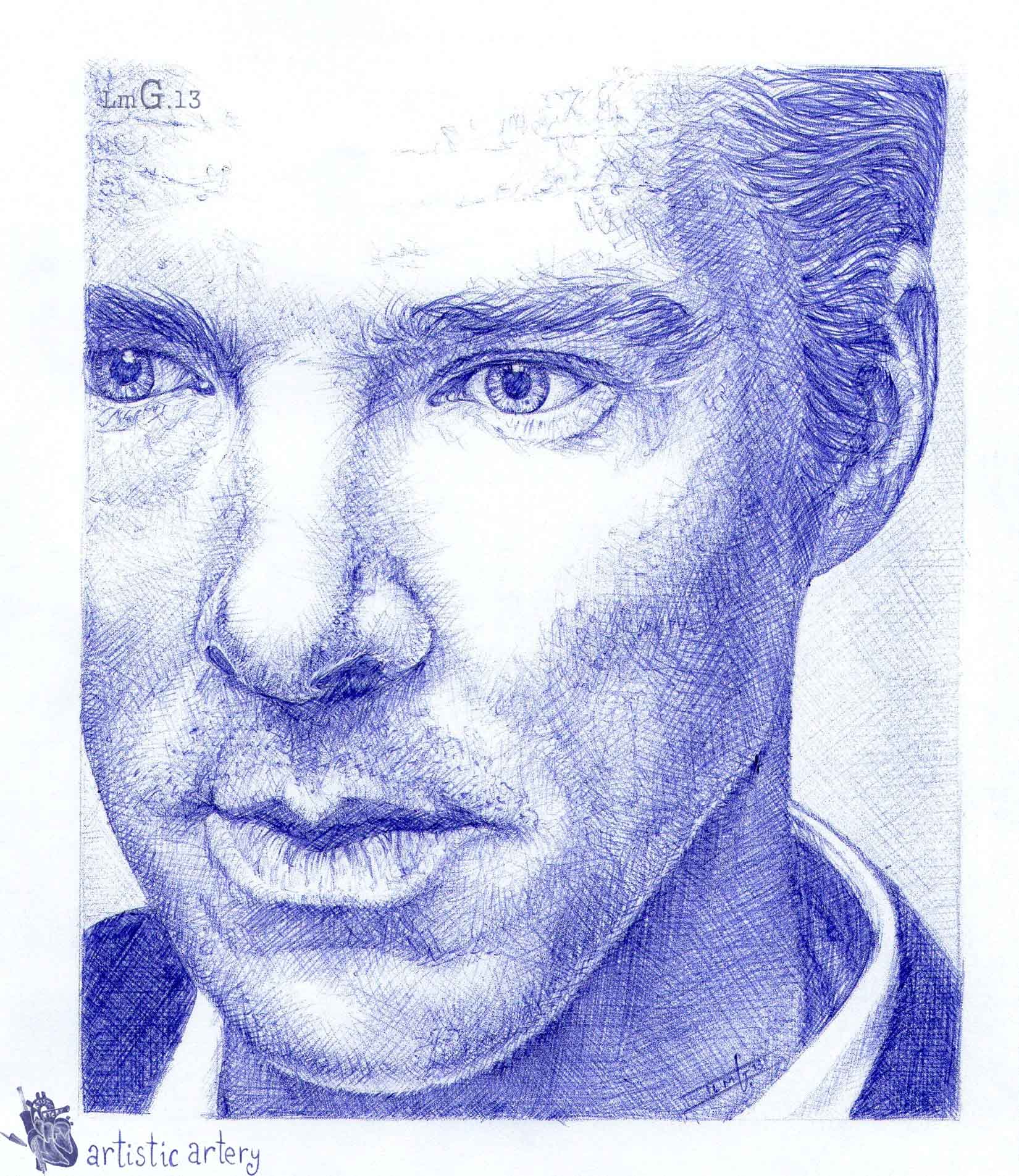 Cross Hatching Pen And Ink