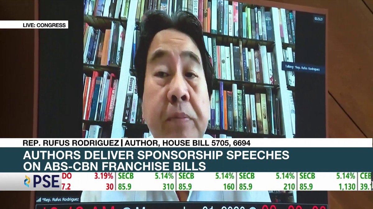 Rep. Rufus Rodriguez says allegations that ABS-CBN chairman emeritus ...