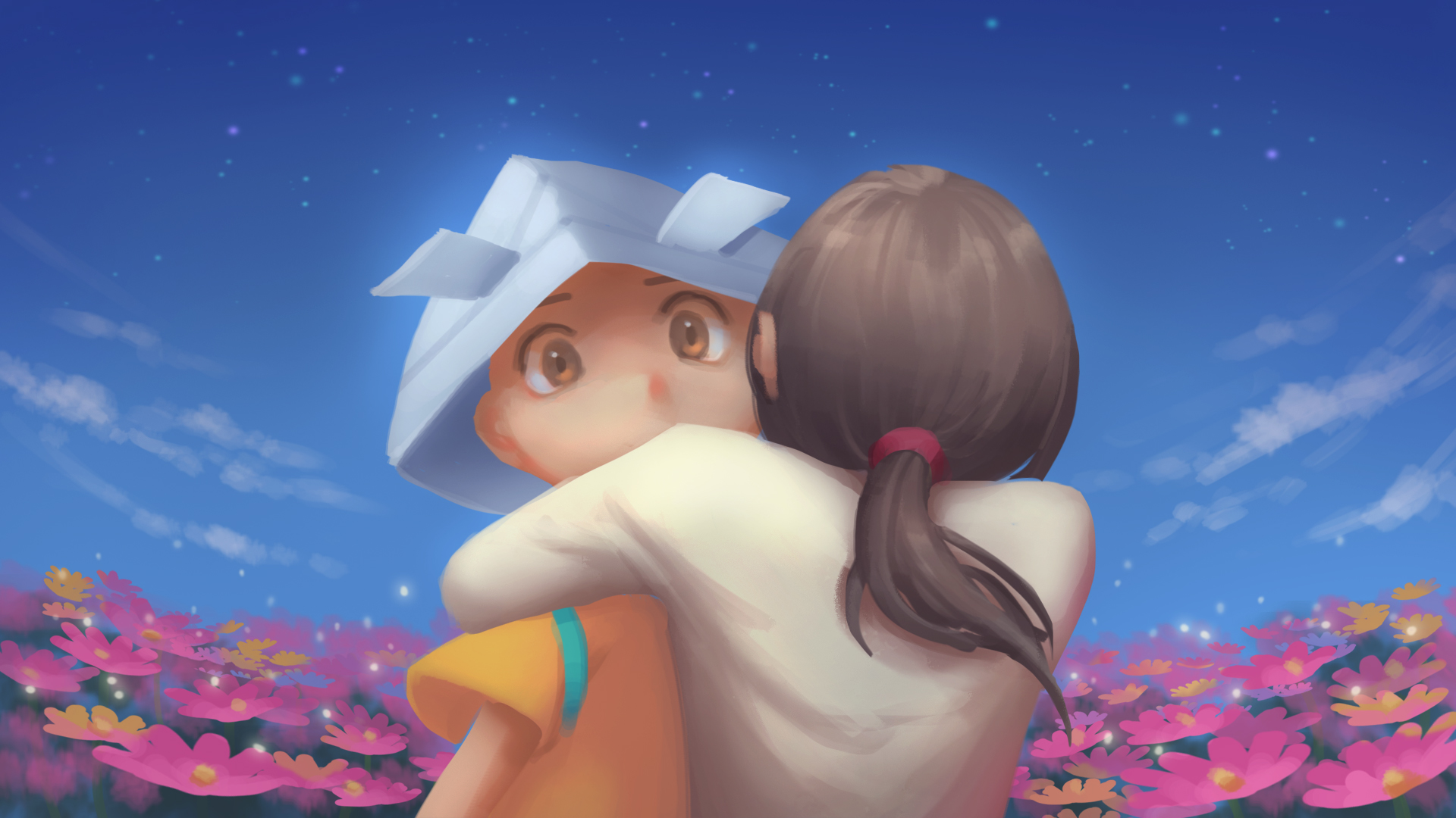 Castle In The Sky Sheeta And Pazu Kiss