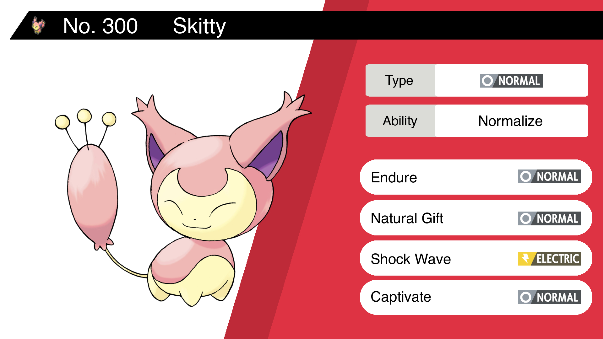 Skitty Pokemon Evolution Chart