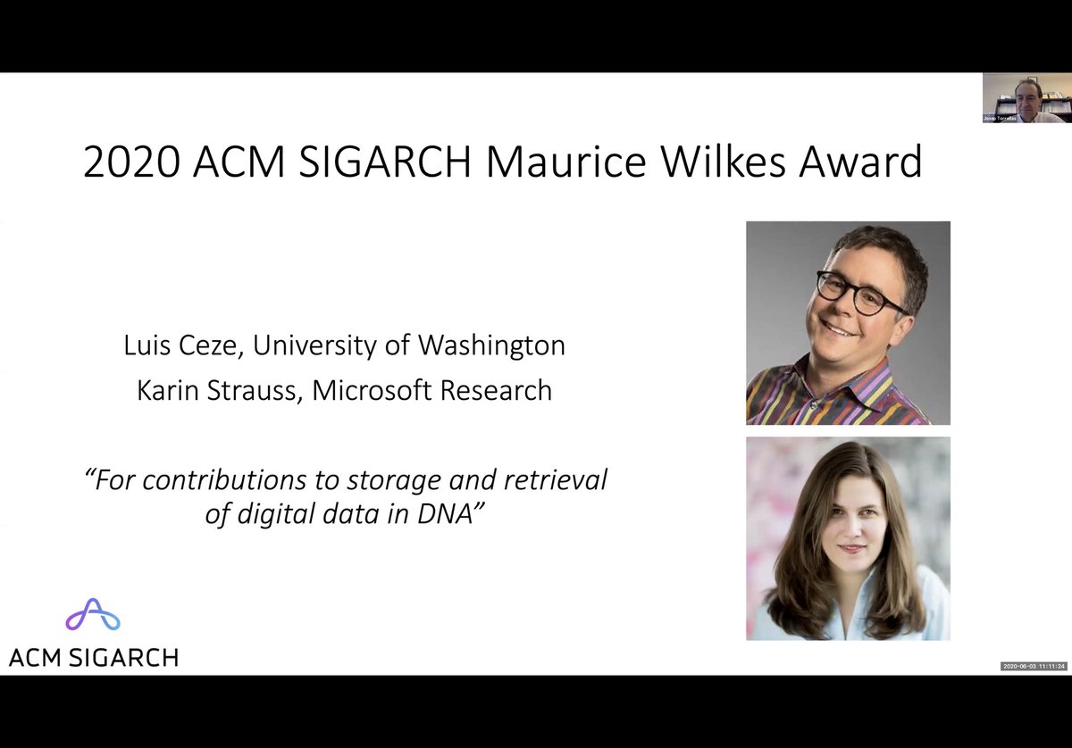 SIGARCH on Twitter: "SIGARCH’s Alan D. Berenbaum Distinguished Service Award goes to Prof ...