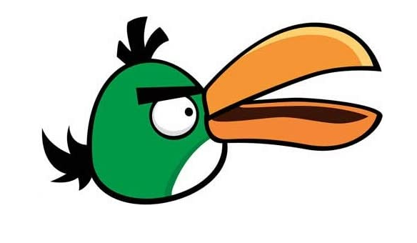 Green Bird Angry Birds