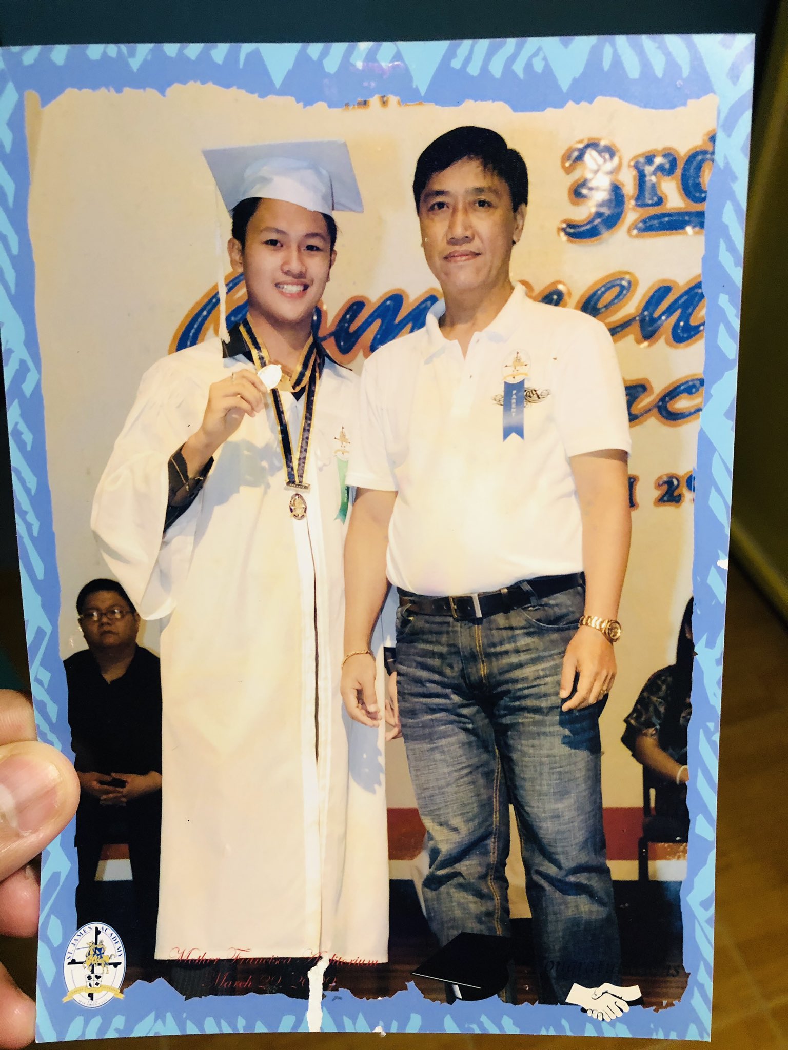 Ralph Lopez on Twitter: "Flex ko lang award ko “Athlete of the year” SJA Night high school batch ...