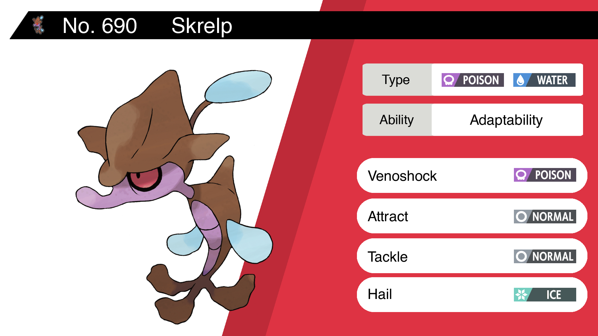 Pokemon Skrelp Evolution Chart