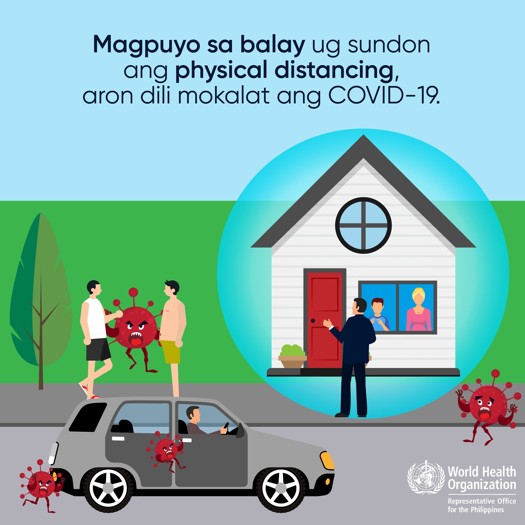 World Health Organization Philippines on Twitter: "Bisan kun nagpuyo ka sa lugar diin MECQ o GCQ ...