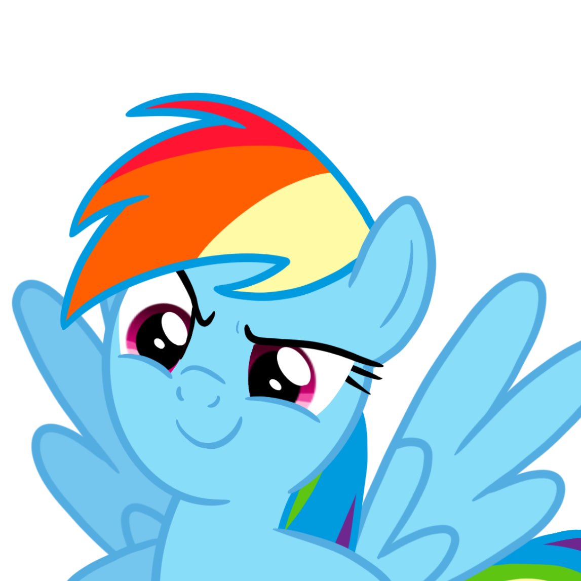 Rainbow Dash Scared