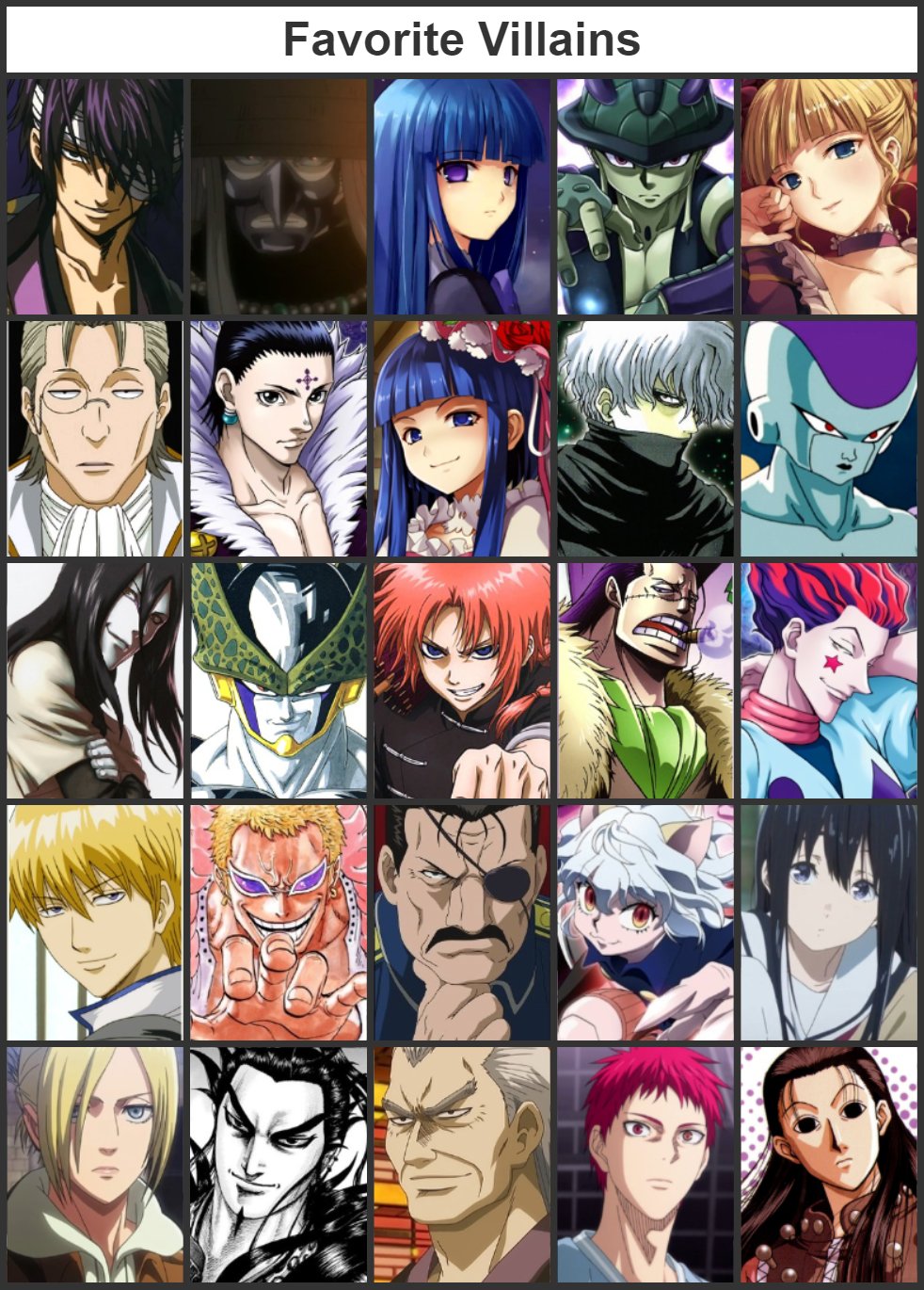 Discover More Than 75 Top Villains Anime In cdgdbentre discover-more-than-75-top-villains-anime-in-cdgdbentre