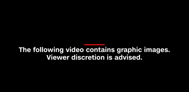 Warning Graphic Images Disclaimer