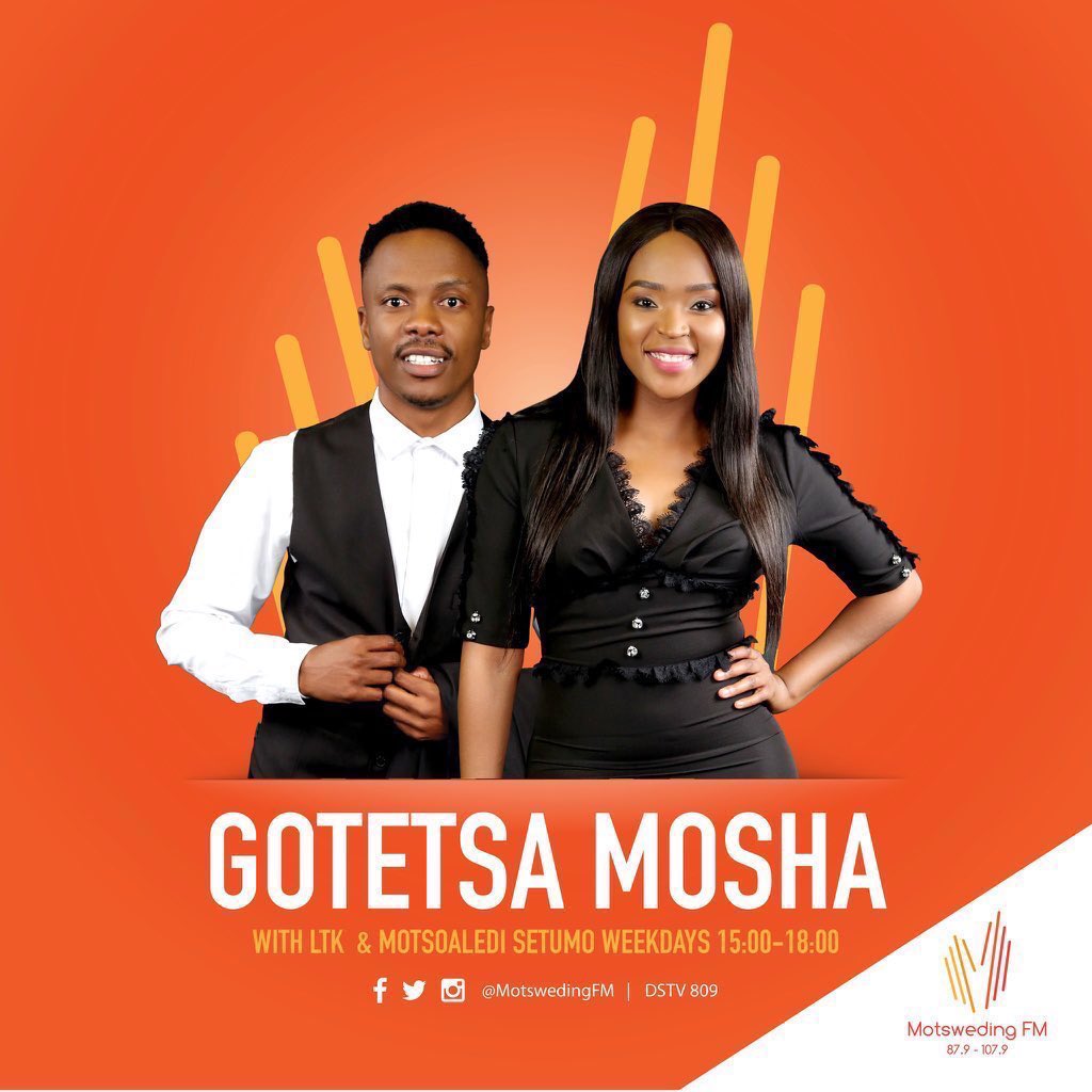 Motsweding FM on Twitter: "15:00 - 18:00 | #GotetsaMosha @luckytlale le @_Motsoaledi Level 3 e ...