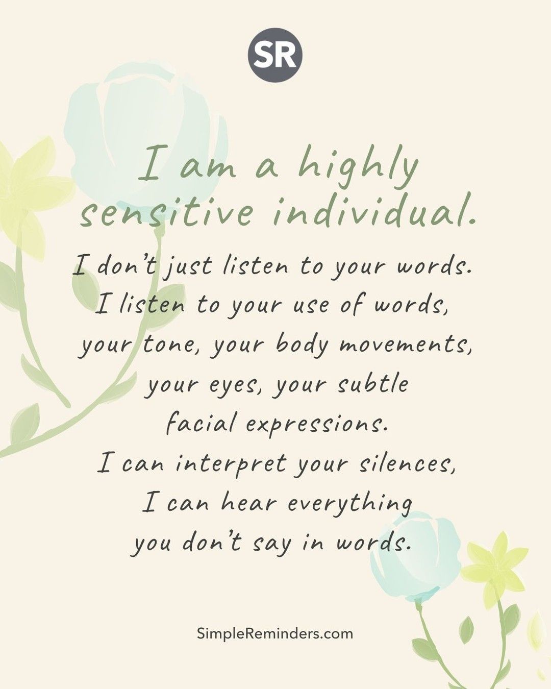 Over Sensitive Quotes