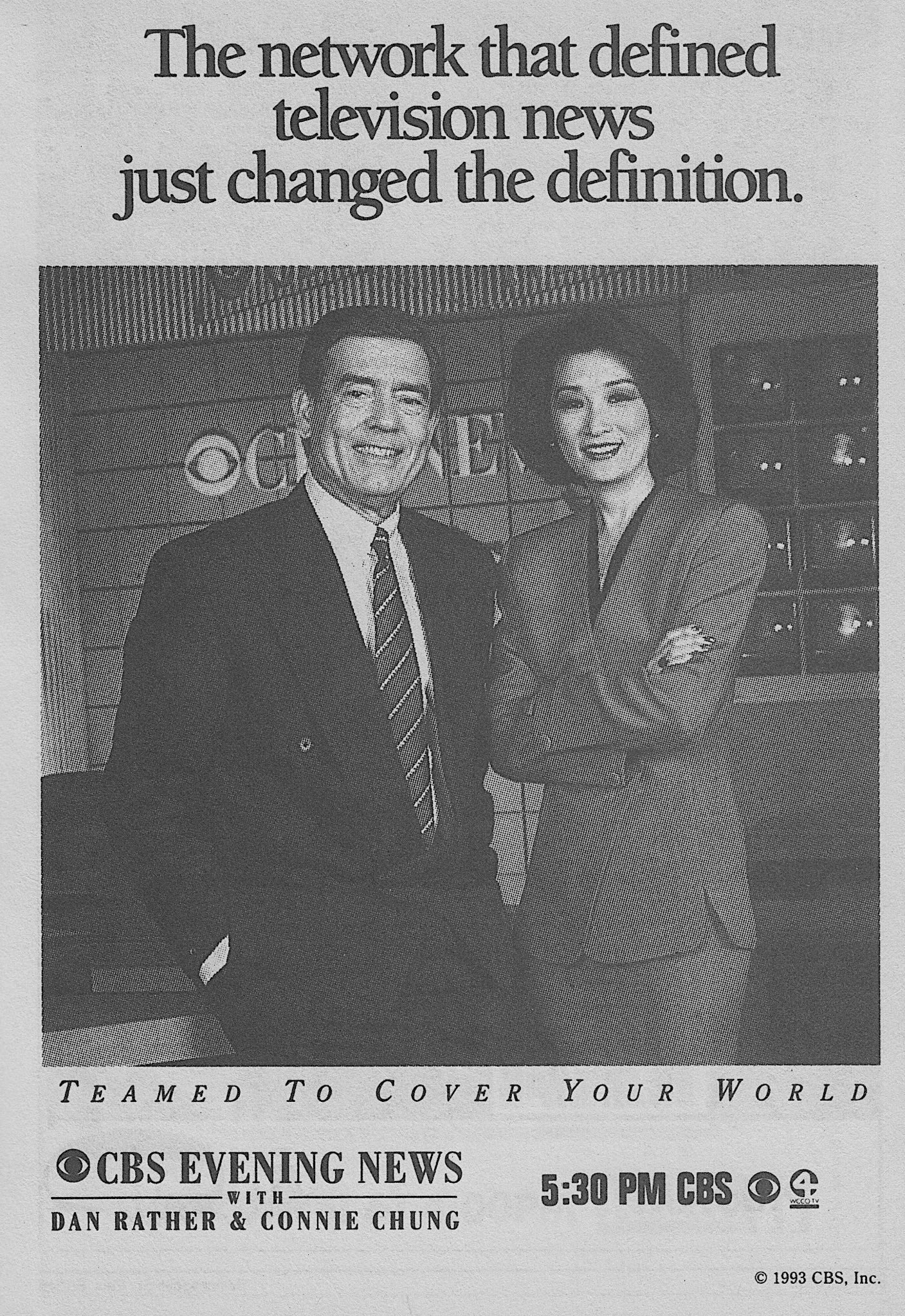 RetroNewsNow on Twitter: "📺On June 1, 1993, Connie Chung became co-anchor of the @CBSEveningNews ...
