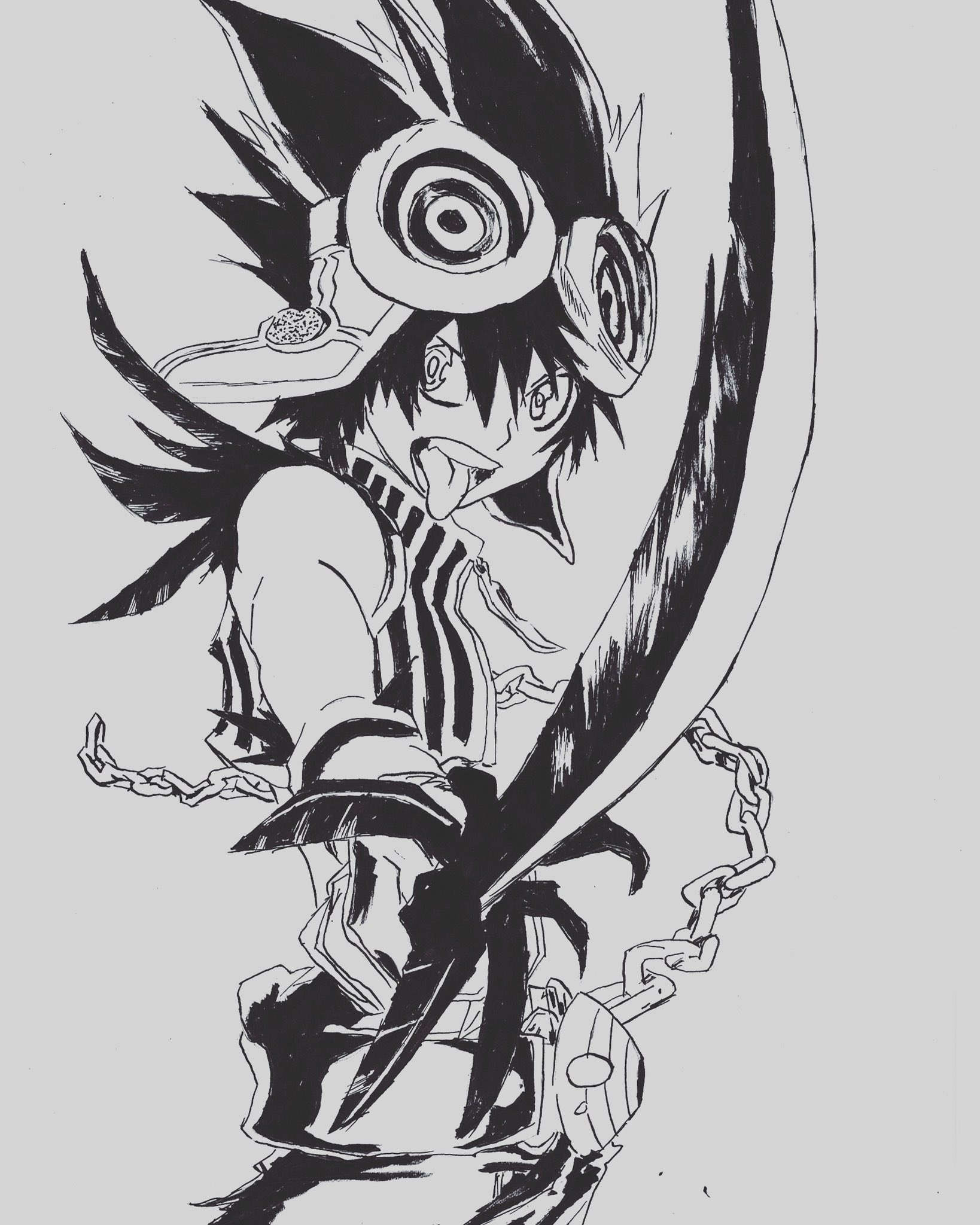 Bakuman Crow Drawing