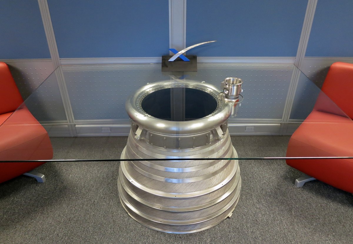 Grid Fin table!! : r/SpaceXMasterrace