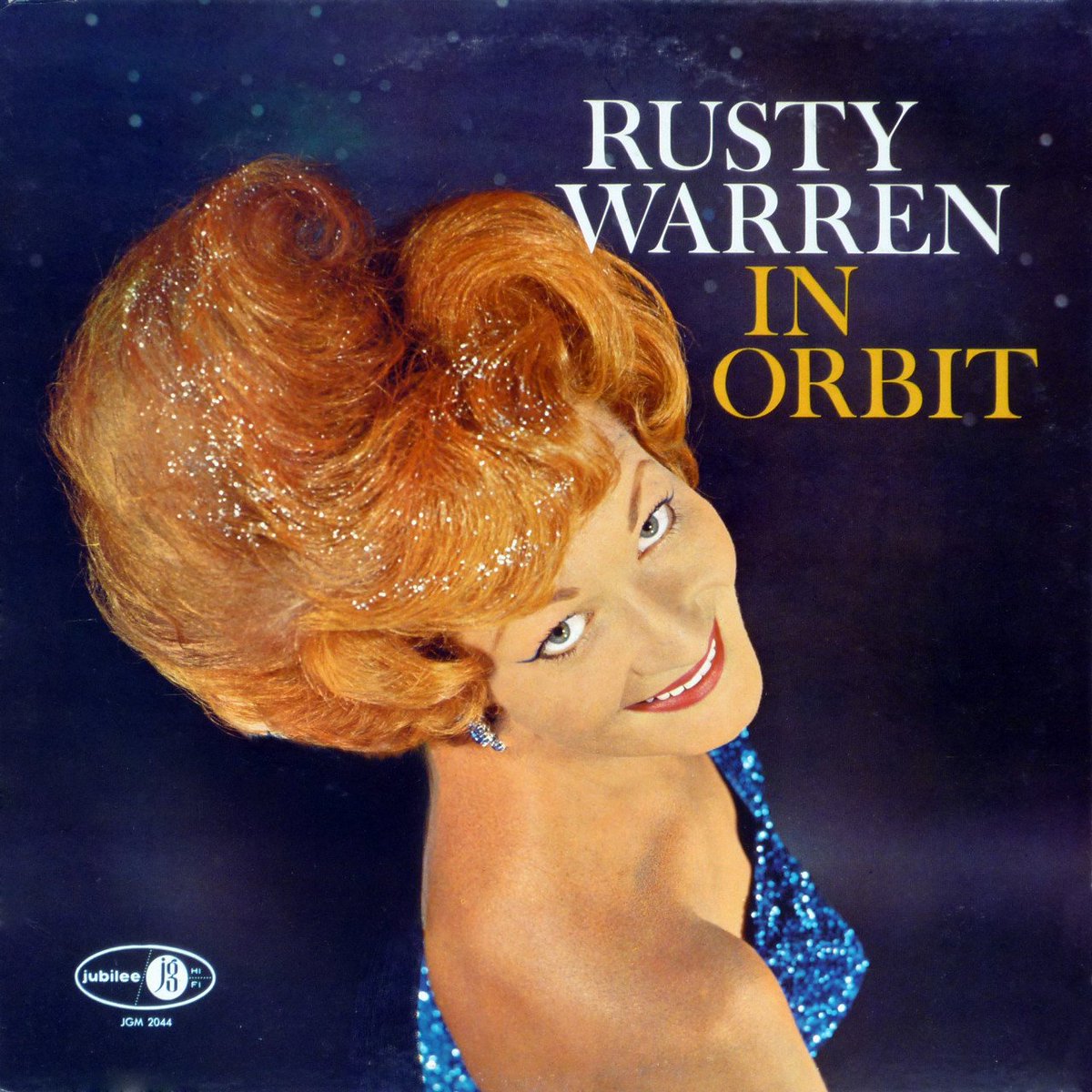 Thread by @doctorow: In Orbit - Rusty Warren Jubilee JGM 2044, 1962 ...