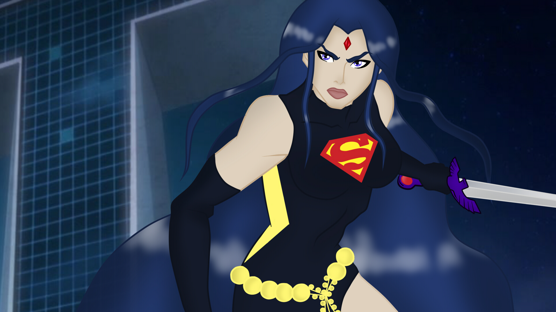 Female Justice League Raven