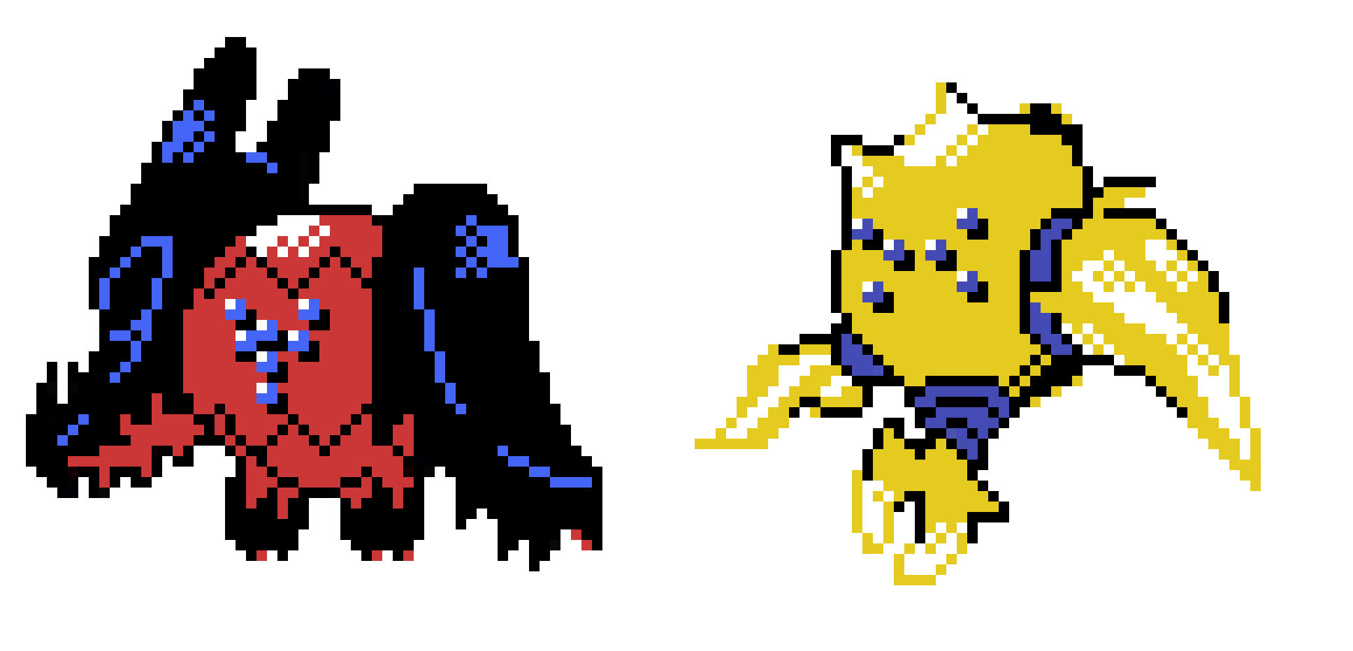 Legendary Pokemon Pixel Palkia E Dialga Pokemon Platino , Png Download