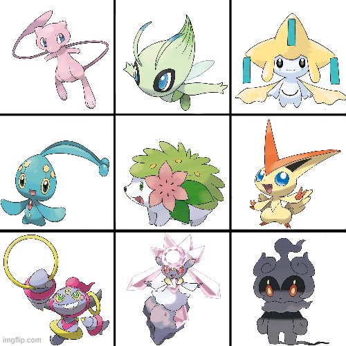 Small Legendary Pokemon