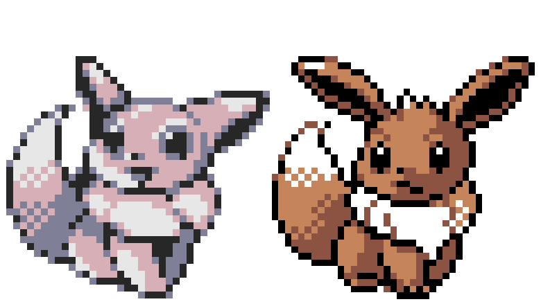 Eevee Sprites Pixel All 721 Pokemon Sprite Sheet By CKnightsofni On
