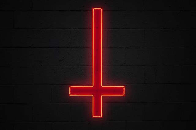 Satanic Cross Wallpaper