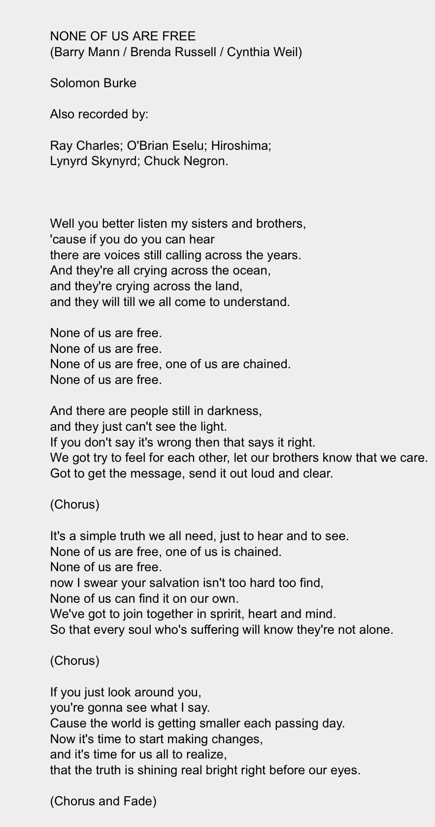 Spanish Song Lyrics Free