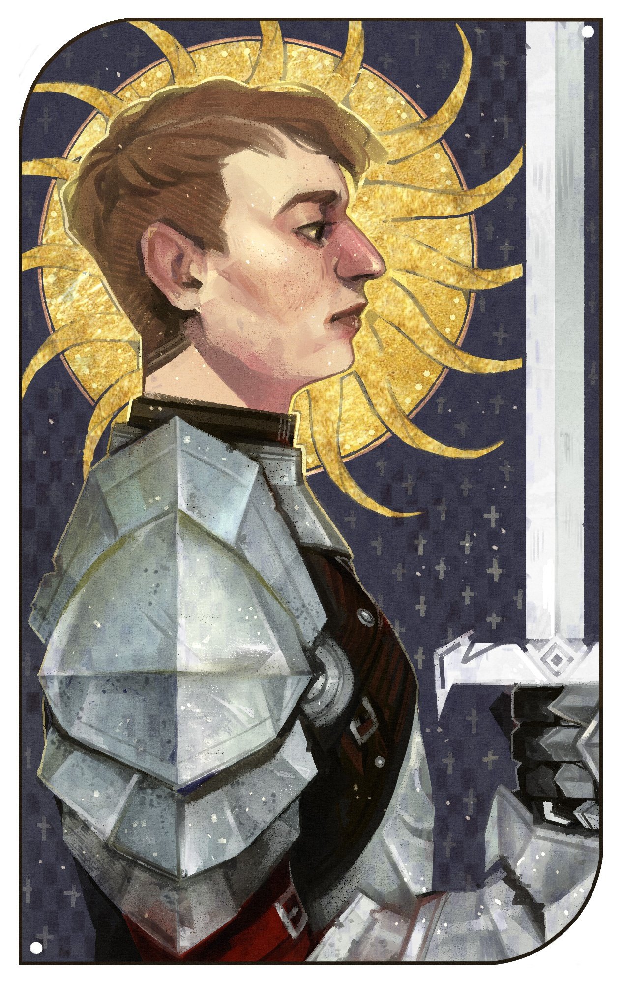 Cullen Dragon Age Card