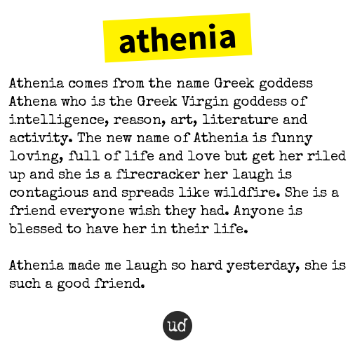 Athena Goddess Facts