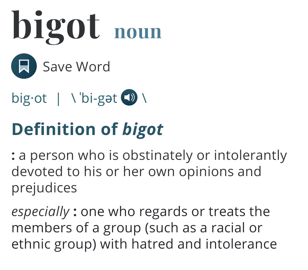 Bigot Definition