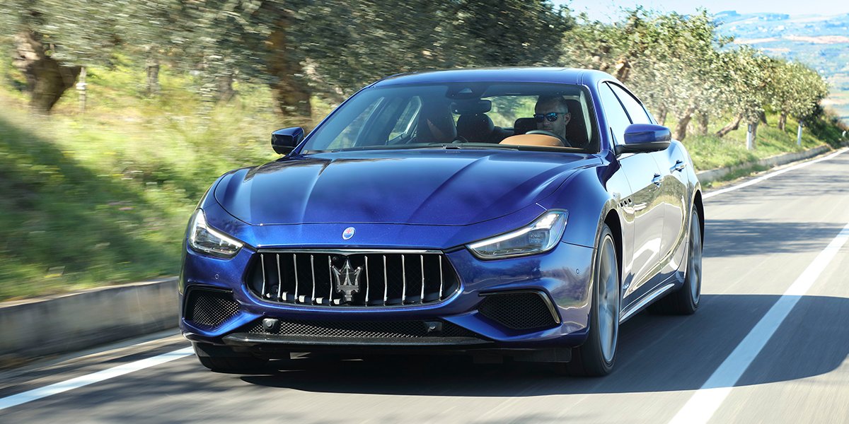 Maserati Ghibli Blue