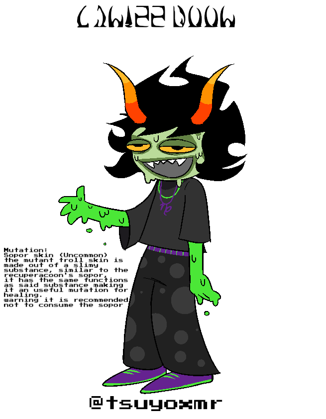 Homestuck Trolls Gamzee