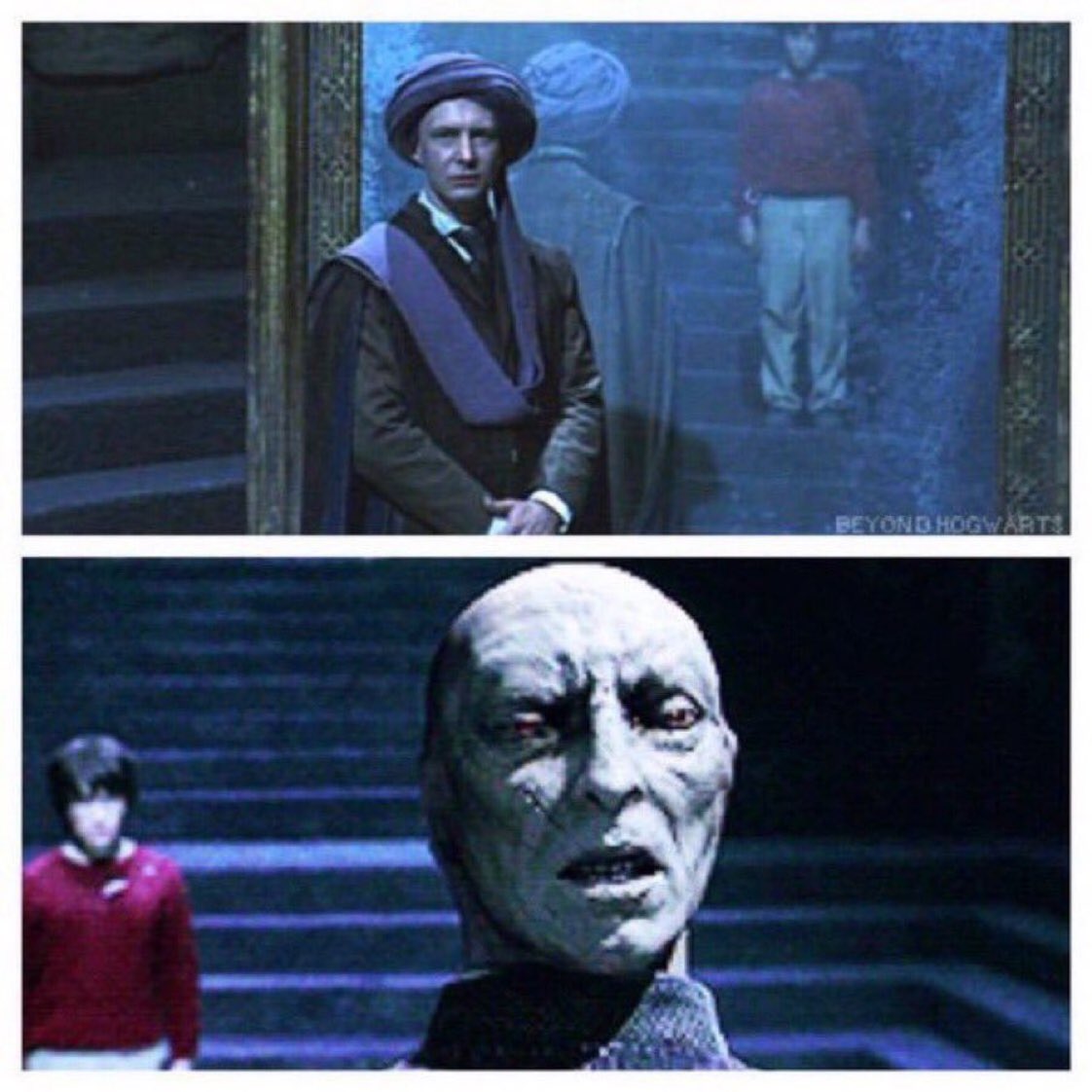 Quirrell And Voldemort