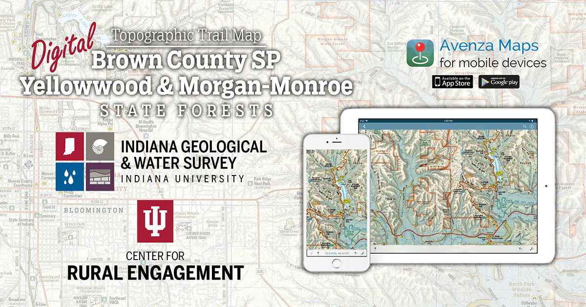 Yellowwood State Forest Map