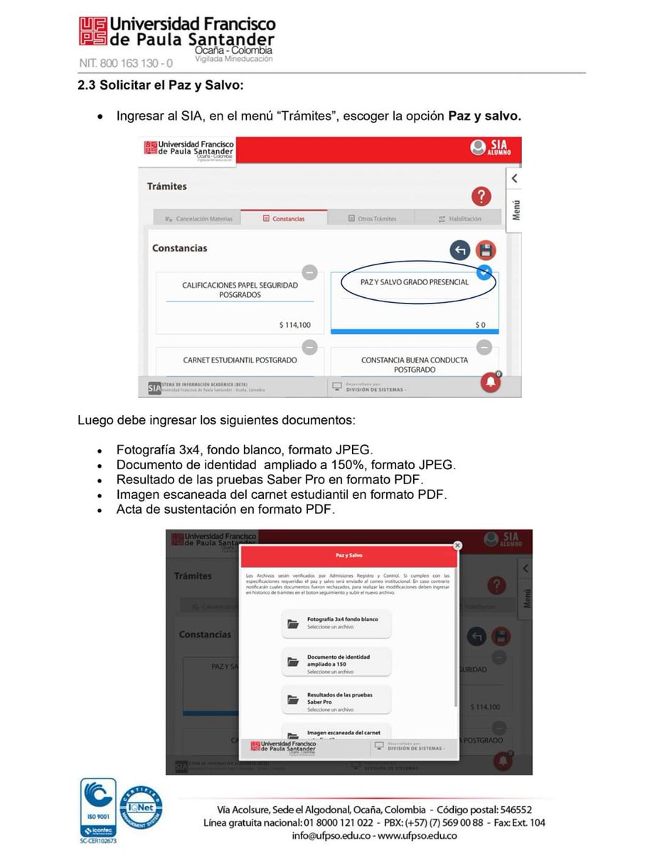 UFPSO on Twitter: "El Comité de Apoyo Académico mediante Acta 0018 aprueba y da a conocer el ...
