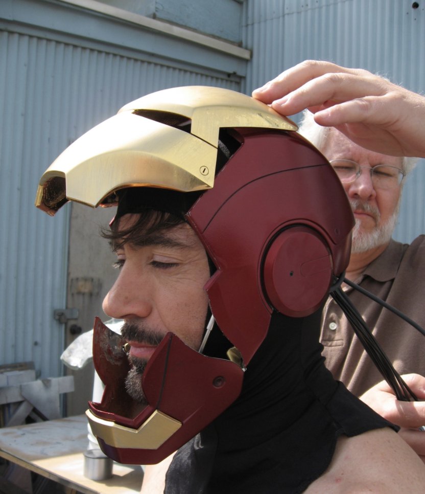 Iron Man Helmet Side View