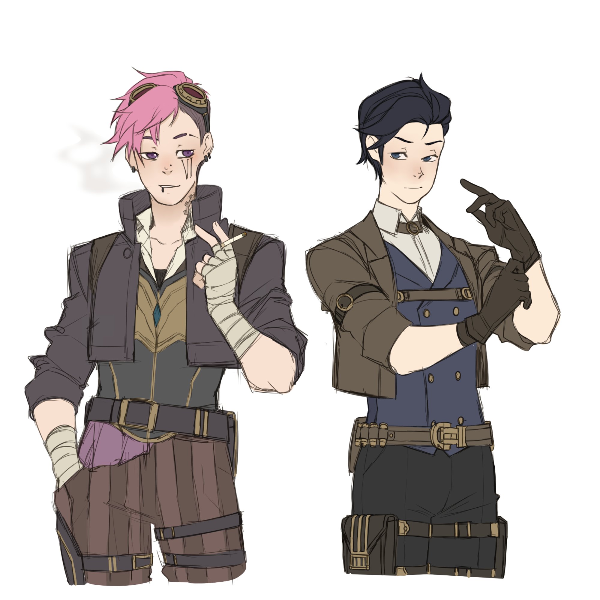Coffee Fox On Twitter Finally Vi And Caitlyn With Their Hat And