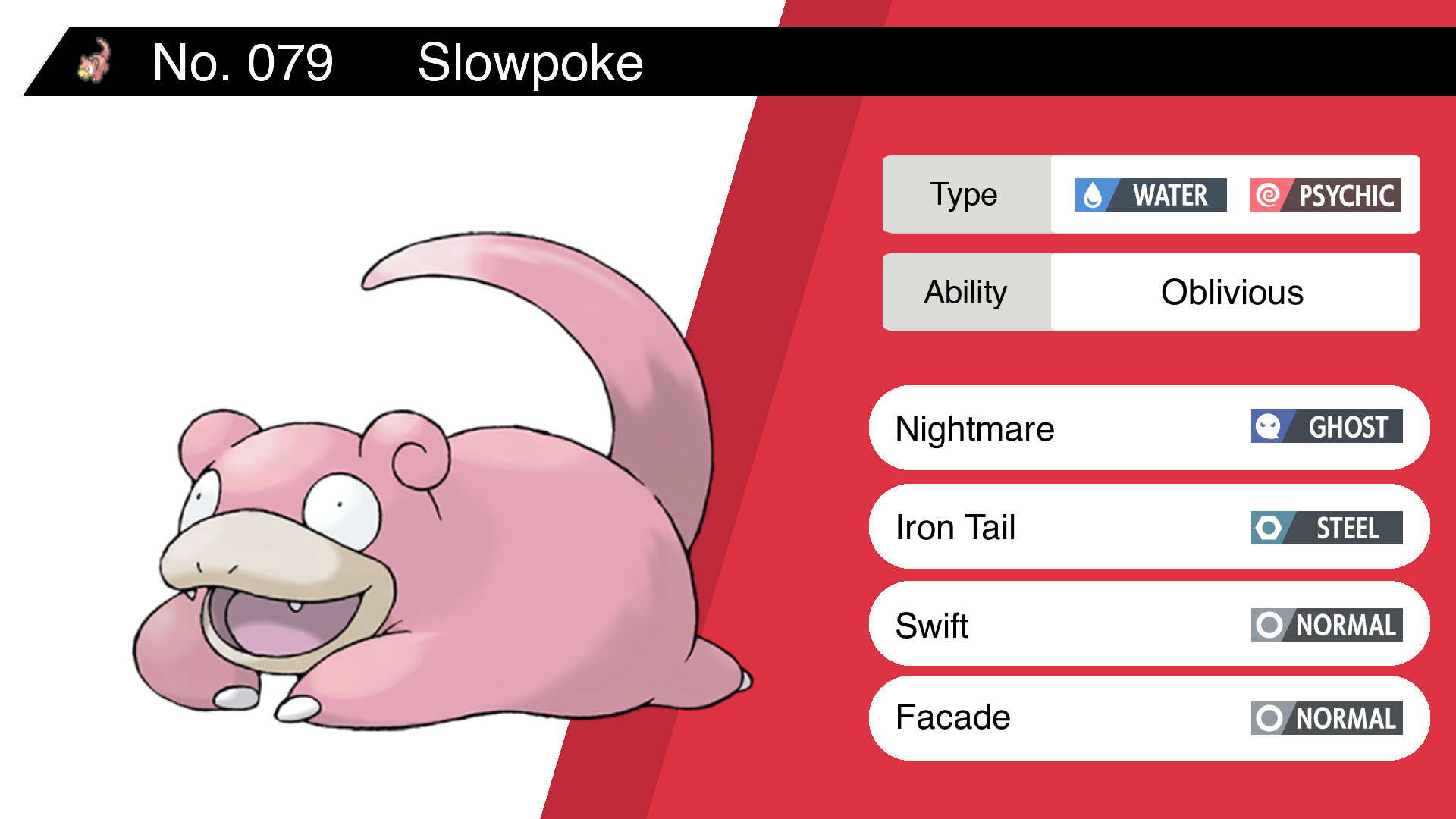 Pokemon Slowpoke Evolution Chart