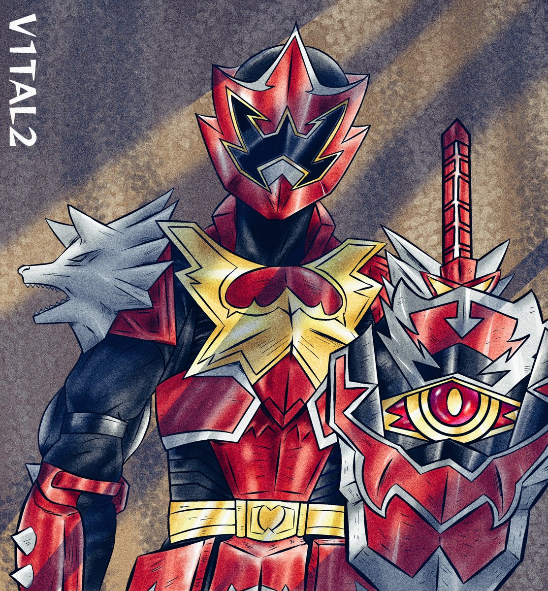 Power Rangers Mystic Force Red Koragg