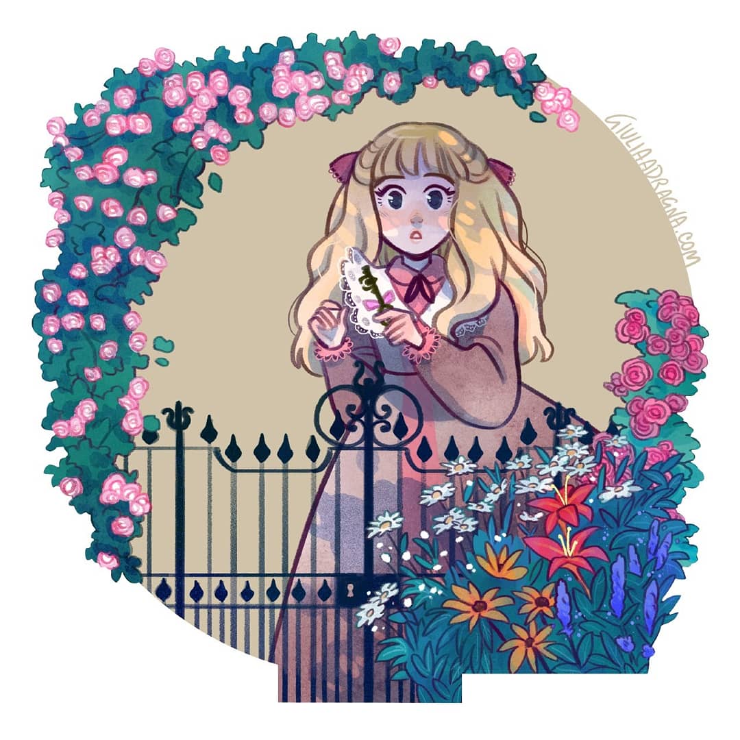 The Secret Garden Mary Drawing