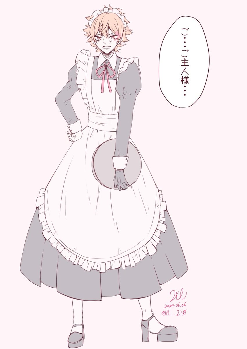 ツイステ「※女装 / デュエス ♠♥ #twst_BL 」|2i0の漫画