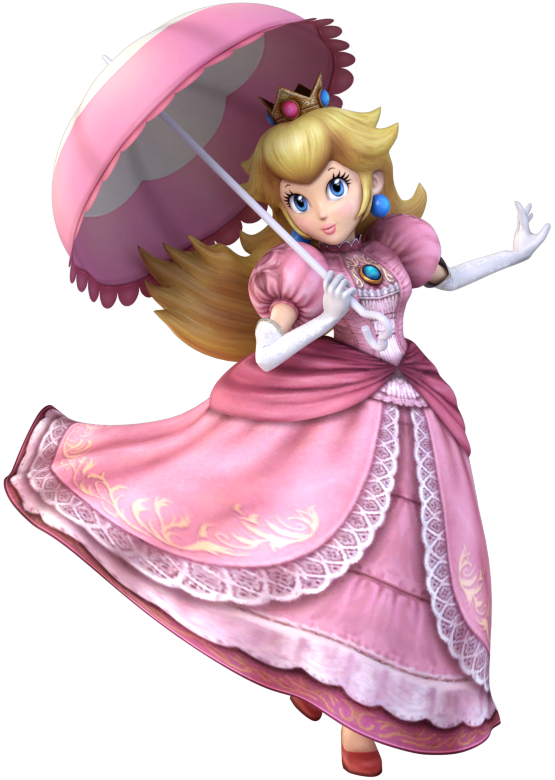 Princess Peach Brawl Umbrella