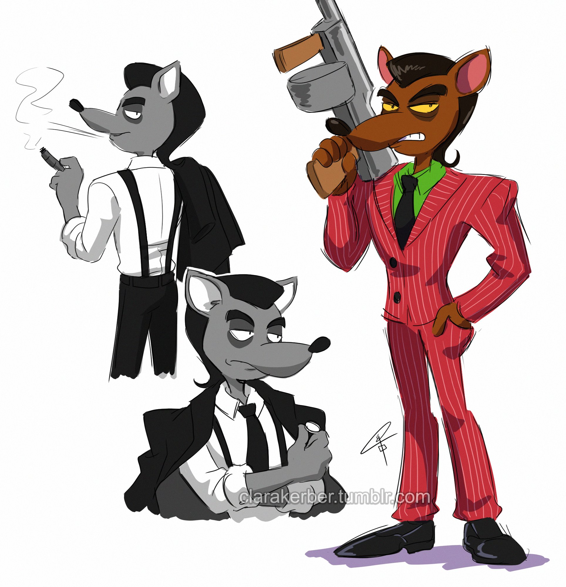 Crash Bandicoot Pinstripe Potoroo