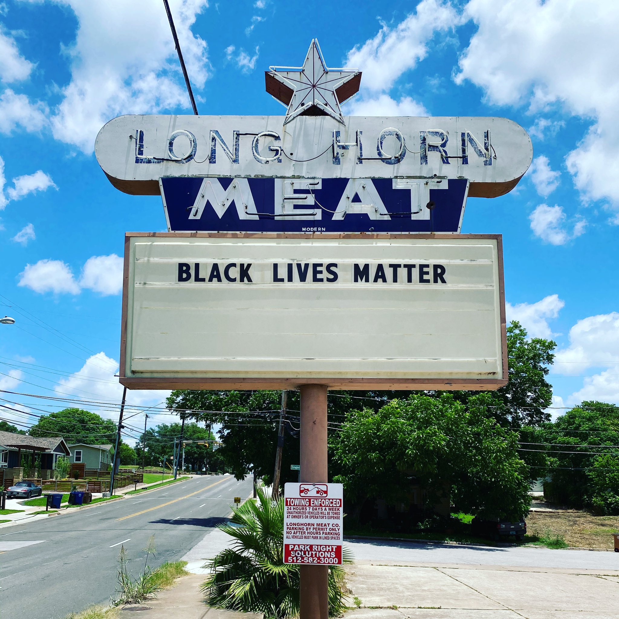 Meat Market Sign