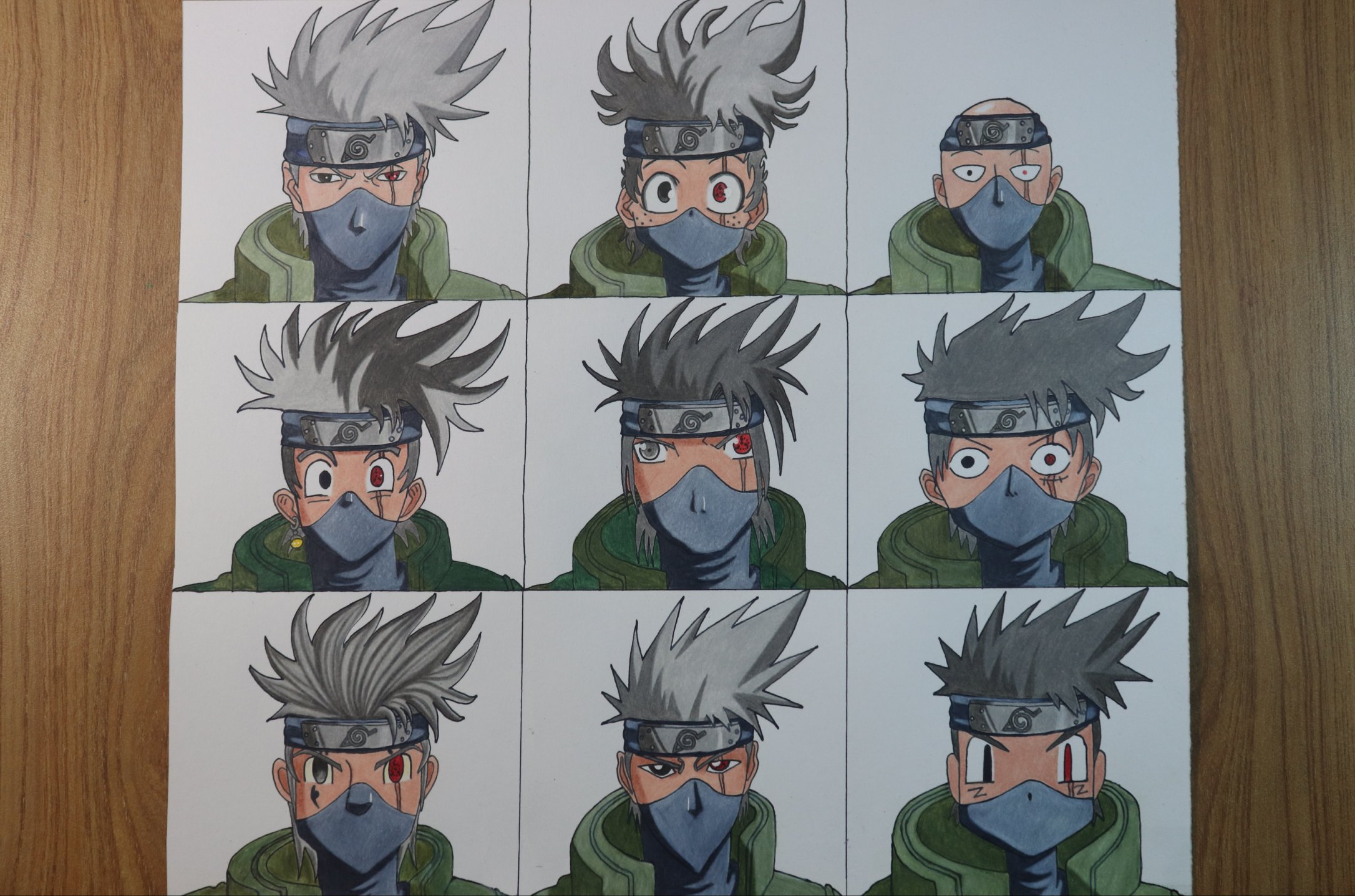 How To Draw Kakashi Hatake