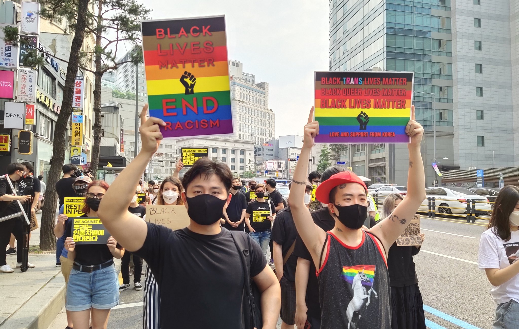 Raphael Rashid On Twitter Currently In Seoul Street March In Support