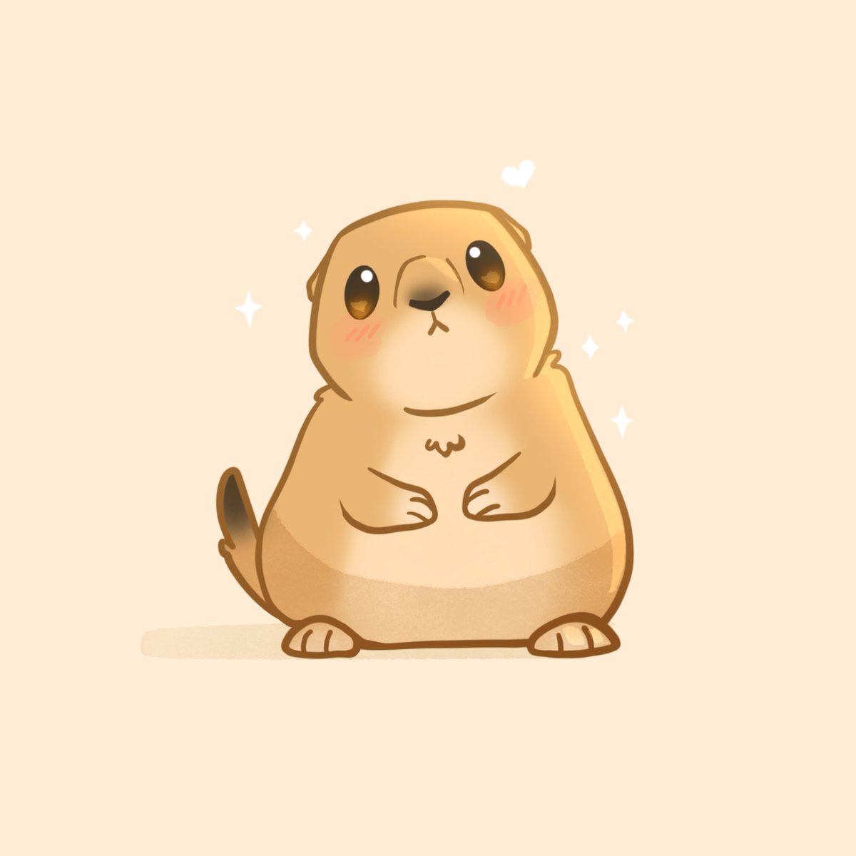 Prairie Dogs Drawing
