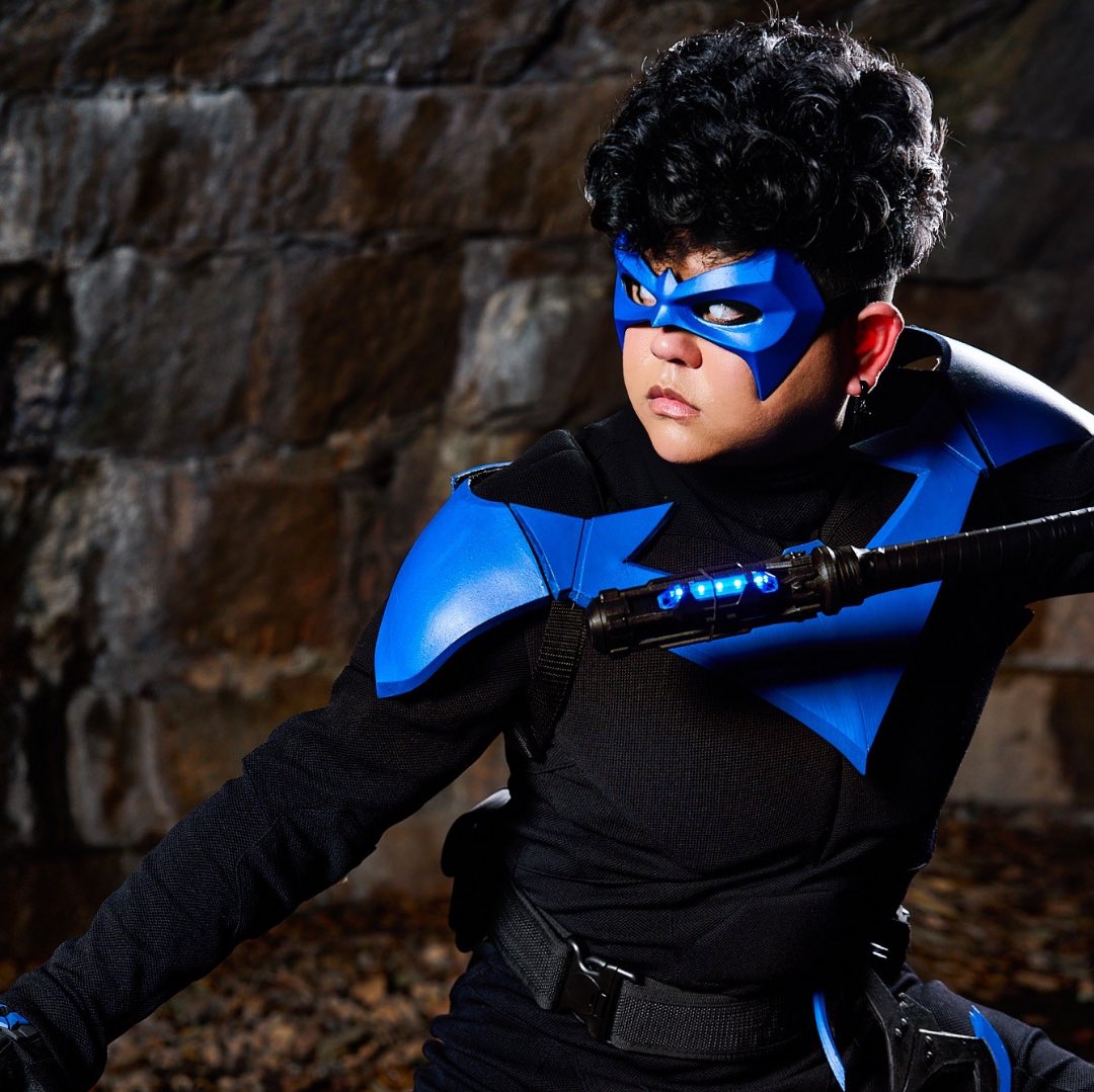 Nightwing Costume For Kids