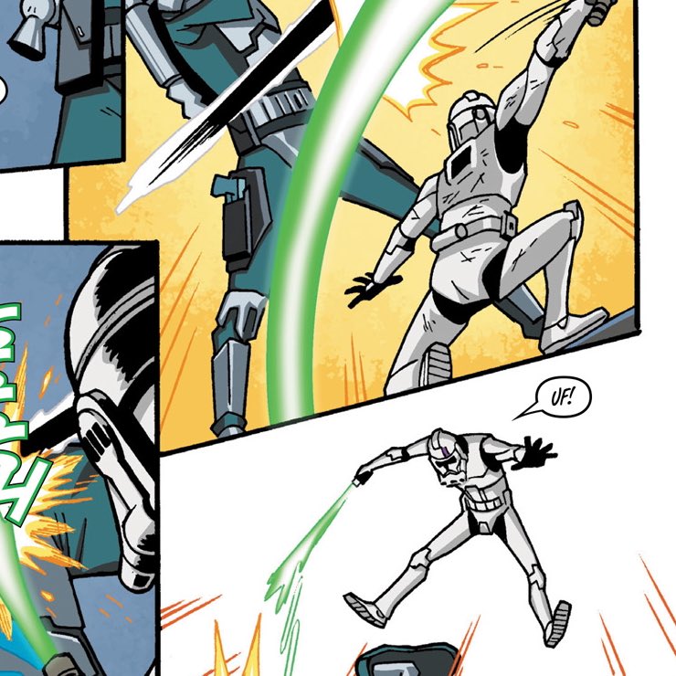 「My favourite little force sensitive clone *holds* 🥺💖 #clo」Rokah 🍅🧀の漫画